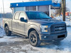 Grey Ford F-150 2016 in Avizieniai, with an engine capacity of 5.00 L and mileage of 99 thousand km for 21900 €, photo 30 on AUTOMOTO.COM.LV