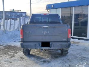 Grey Ford F-150 2016 in Avizieniai, with an engine capacity of 5.00 L and mileage of 99 thousand km for 21900 €, photo 31 on AUTOMOTO.COM.LV