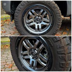 Pelēks Ford F-150 2018 Viļņa, ar dzinēja tilpumu 4.95 L un nobraukumu 171 tūkst. km par 33900 €, foto 43 vietnē AUTOMOTO.COM.LV