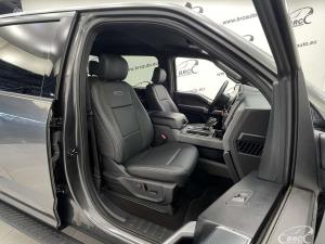 Grey Ford F-150 2019 in Vilnius, with an engine capacity of 4.95 L and mileage of 39 thousand km for 31500 €, photo 8 on AUTOMOTO.COM.LV