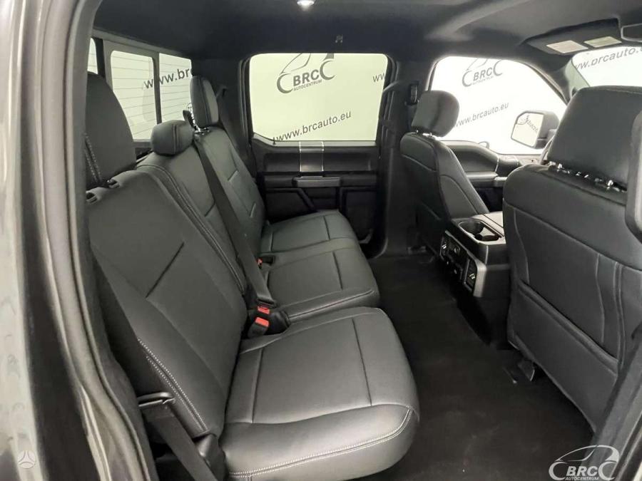 Grey Ford F-150 2019 in Vilnius, with an engine capacity of 4.95 L and mileage of 39 thousand km for 31500 €, photo 12 on AUTOMOTO.COM.LV