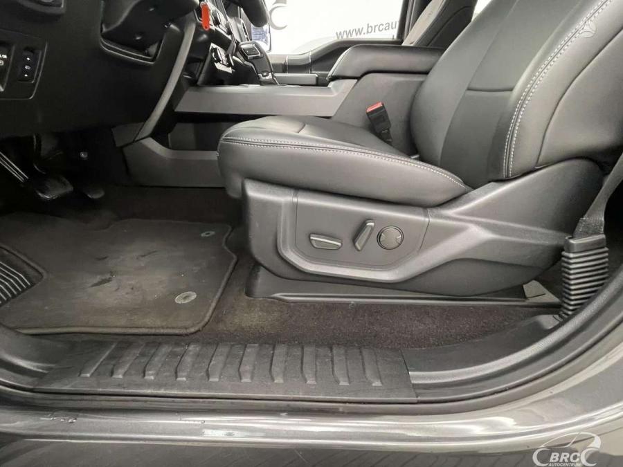 Grey Ford F-150 2019 in Vilnius, with an engine capacity of 4.95 L and mileage of 39 thousand km for 31500 €, photo 23 on AUTOMOTO.COM.LV