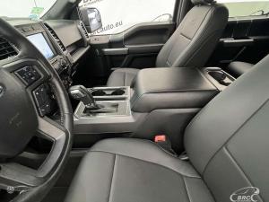 Grey Ford F-150 2019 in Vilnius, with an engine capacity of 4.95 L and mileage of 39 thousand km for 31500 €, photo 26 on AUTOMOTO.COM.LV