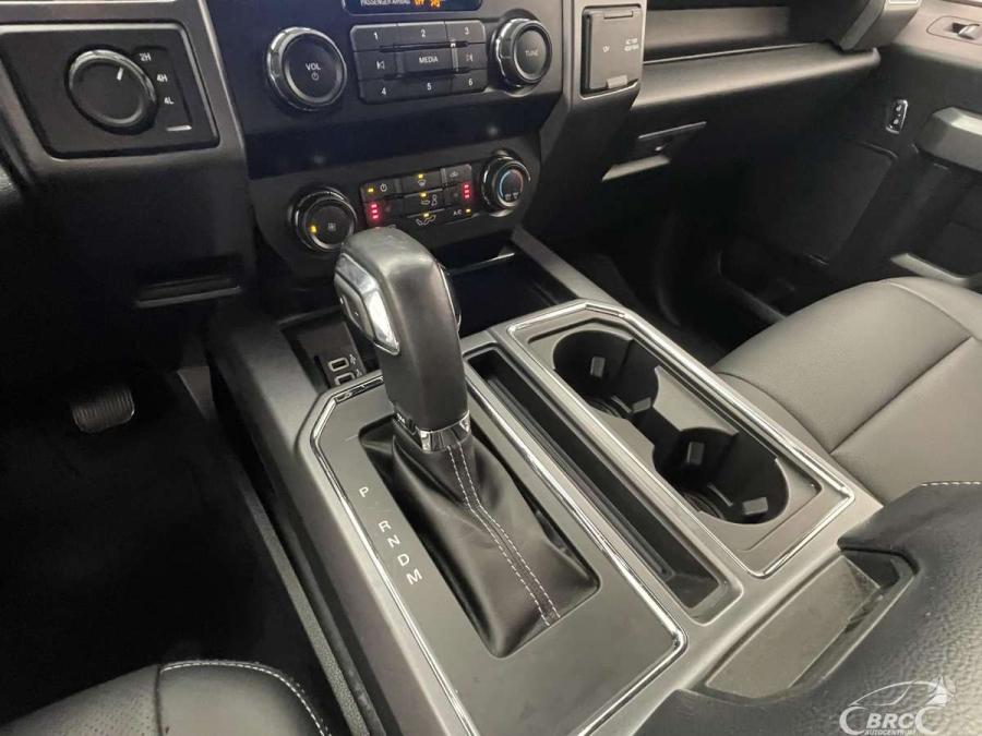 Grey Ford F-150 2019 in Vilnius, with an engine capacity of 4.95 L and mileage of 39 thousand km for 31500 €, photo 29 on AUTOMOTO.COM.LV