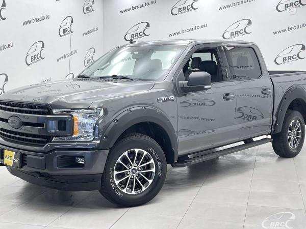 Pelēks Ford F-150 2019 Viļņa, ar dzinēja tilpumu 4.95 L un nobraukumu 39 tūkst. km par 30000 €, foto 1 vietnē AUTOMOTO.COM.LV