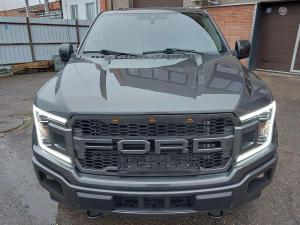 Pelēks Ford F-150 2019 Alīta, ar dzinēja tilpumu 2.69 L un nobraukumu 93 tūkst. km par 31500 €, foto  vietnē AUTOMOTO.COM.LV
