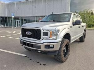 Grey Ford F-150 2019 in Alytus, with an engine capacity of 5.00 L and mileage of 185 thousand km for 20950 €, photo 3 on AUTOMOTO.COM.LV