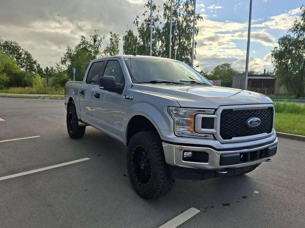 Pelēks Ford F-150 2019 Alīta, ar dzinēja tilpumu 5.00 L un nobraukumu 185 tūkst. km par 20950 €, foto 3 vietnē AUTOMOTO.COM.LV