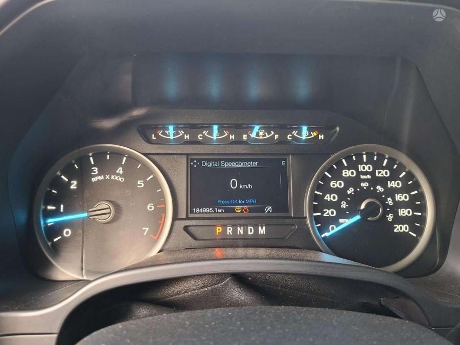Grey Ford F-150 2019 in Alytus, with an engine capacity of 5.00 L and mileage of 185 thousand km for 20950 €, photo 20 on AUTOMOTO.COM.LV