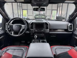 Grey Ford F-150 2020 in Vilnius, with an engine capacity of 3.49 L and mileage of 100 thousand km for 48500 €, photo 20 on AUTOMOTO.COM.LV