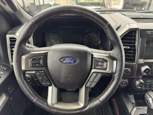 Grey Ford F-150 2020 in Vilnius, with an engine capacity of 3.49 L and mileage of 100 thousand km for 48500 €, photo 23 on AUTOMOTO.COM.LV