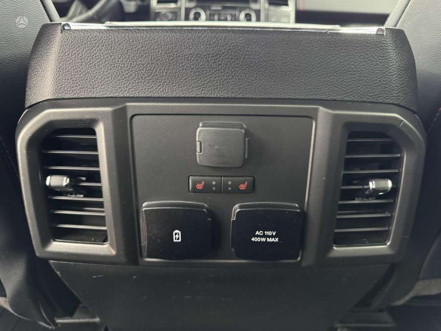 Grey Ford F-150 2020 in Vilnius, with an engine capacity of 3.49 L and mileage of 100 thousand km for 48500 €, photo 39 on AUTOMOTO.COM.LV