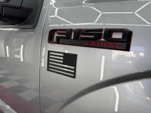 Grey Ford F-150 2020 in Vilnius, with an engine capacity of 3.49 L and mileage of 100 thousand km for 48500 €, photo 40 on AUTOMOTO.COM.LV