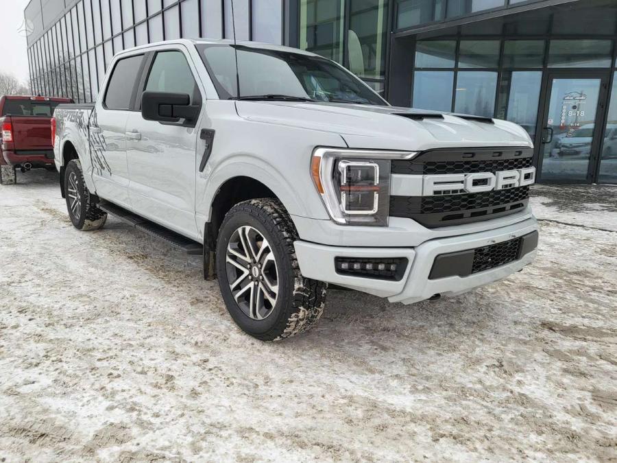 Grey Ford F-150 2023 in Siauliai, with an engine capacity of 5.04 L and mileage of 55 thousand km for 46450 €, photo 2 on AUTOMOTO.COM.LV