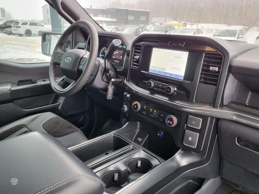 Grey Ford F-150 2023 in Siauliai, with an engine capacity of 5.04 L and mileage of 55 thousand km for 46450 €, photo 14 on AUTOMOTO.COM.LV