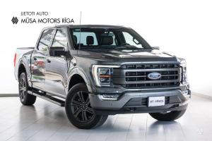 Grey Ford F-150 2024 in Riga, with an engine capacity of 5.00 L and mileage of 0 thousand km for 73000 €, photo 8 on AUTOMOTO.COM.LV