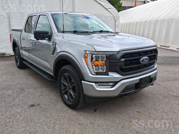 Grey Ford F-150 2024 in Jelgava, with an engine capacity of 3.50 L and mileage of 34 thousand km for 45900 €, photo 1 on AUTOMOTO.COM.LV