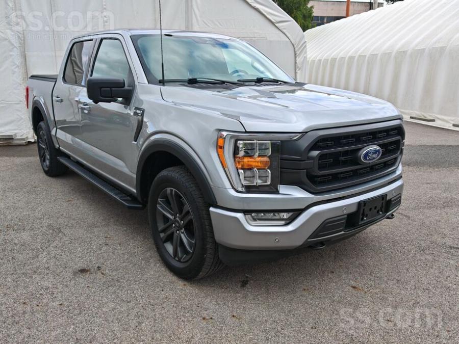 Grey Ford F-150 2024 in Jelgava, with an engine capacity of 3.50 L and mileage of 34 thousand km for 45900 €, photo 1 on AUTOMOTO.COM.LV