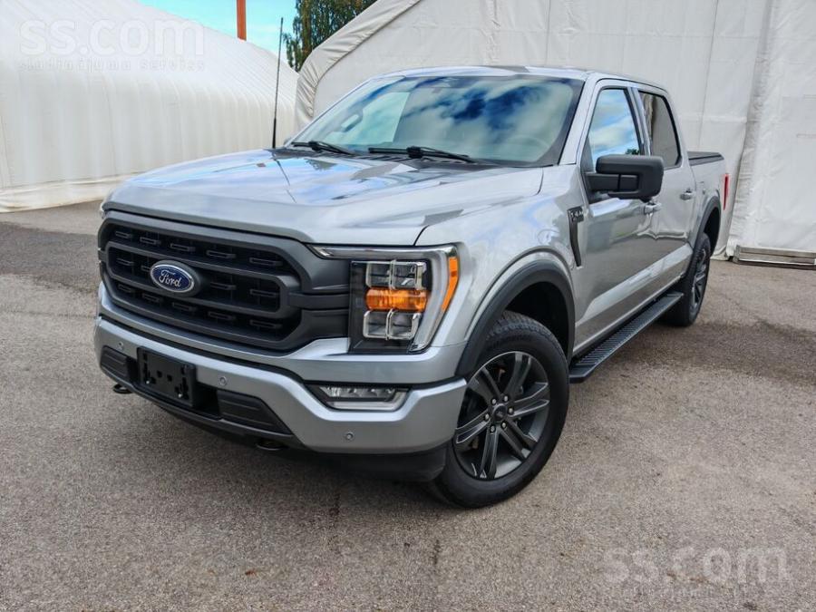 Grey Ford F-150 2024 in Jelgava, with an engine capacity of 3.50 L and mileage of 34 thousand km for 45900 €, photo 3 on AUTOMOTO.COM.LV
