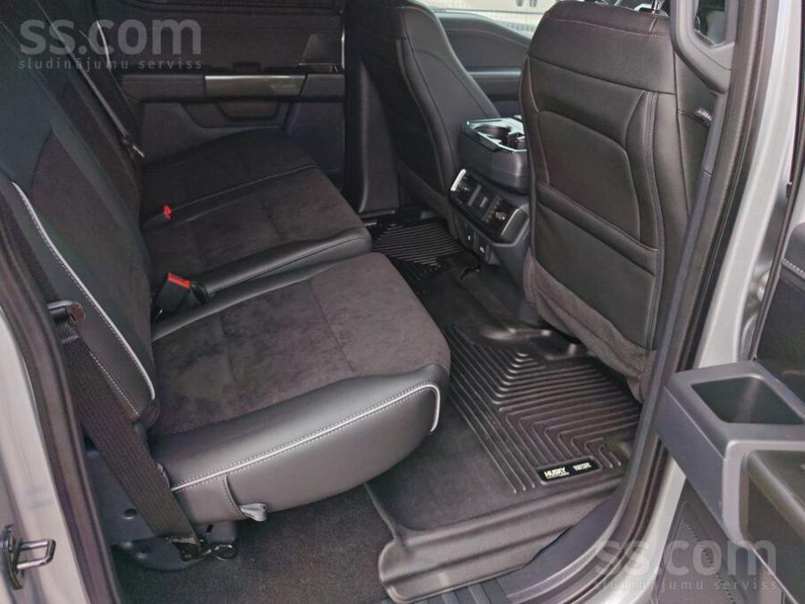 Grey Ford F-150 2024 in Jelgava, with an engine capacity of 3.50 L and mileage of 34 thousand km for 45900 €, photo 11 on AUTOMOTO.COM.LV