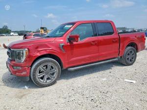 Red Ford F-150 2022 in Klaipeda, with an engine capacity of 3.50 L and mileage of 104 thousand km for 16200 €, photo  on AUTOMOTO.COM.LV