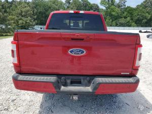 Red Ford F-150 2022 in Klaipeda, with an engine capacity of 3.50 L and mileage of 104 thousand km for 16200 €, photo 7 on AUTOMOTO.COM.LV
