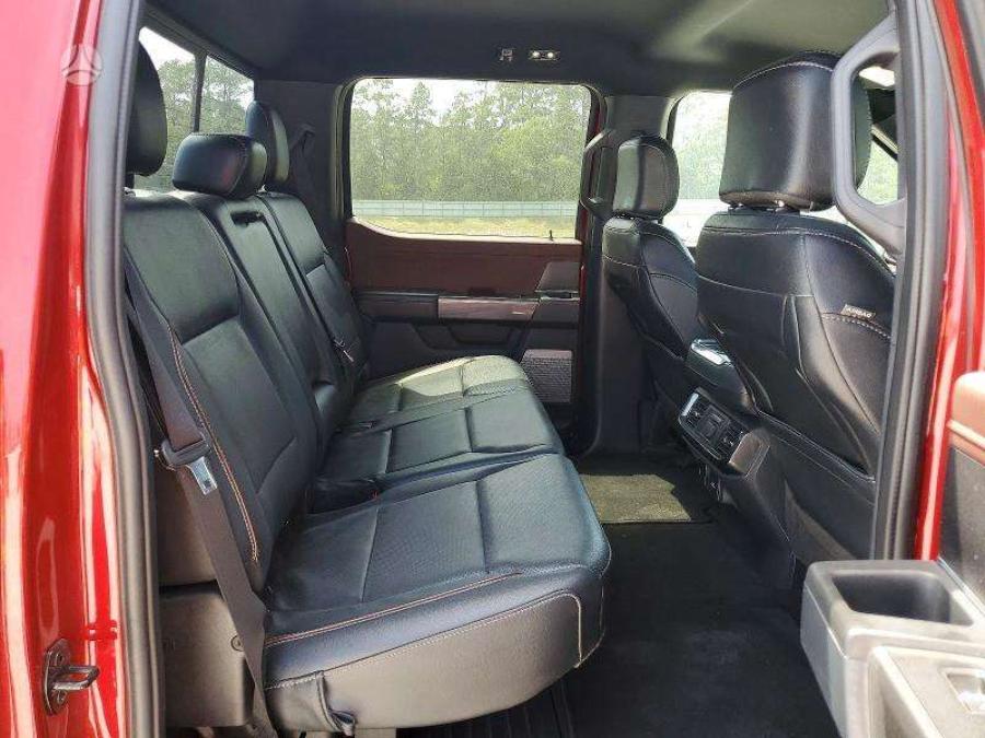 Red Ford F-150 2022 in Klaipeda, with an engine capacity of 3.50 L and mileage of 104 thousand km for 16200 €, photo 11 on AUTOMOTO.COM.LV