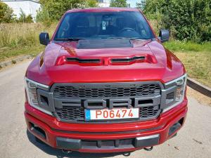 Red Ford F-150 2017 in Alytus, with an engine capacity of 4.95 L and mileage of 43 thousand km for 31000 €, photo 4 on AUTOMOTO.COM.LV