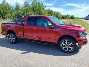 Red Ford F-150 2017 in Alytus, with an engine capacity of 4.95 L and mileage of 43 thousand km for 31000 €, photo 6 on AUTOMOTO.COM.LV