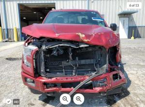 Red Ford F-150 2017 in Alytus, with an engine capacity of 4.95 L and mileage of 43 thousand km for 31000 €, photo 52 on AUTOMOTO.COM.LV