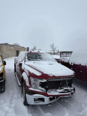 Red Ford F-150 2020 in Siauliai, with an engine capacity of 3.49 L and mileage of 87 thousand km for 18200 €, photo  on AUTOMOTO.COM.LV