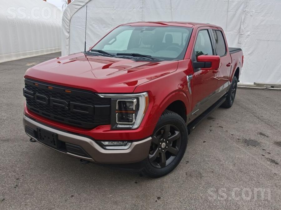 Sarkans Ford F-150 2021 Jelgava, ar dzinēja tilpumu 3.50 L un nobraukumu 46 tūkst. km par 62920 €, foto 2 vietnē AUTOMOTO.COM.LV