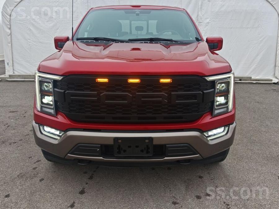 Sarkans Ford F-150 2021 Jelgava, ar dzinēja tilpumu 3.50 L un nobraukumu 46 tūkst. km par 62920 €, foto 3 vietnē AUTOMOTO.COM.LV