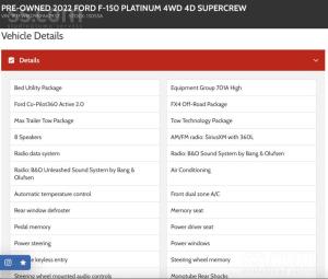 Красный Форд Ф-150 2022 в Рига, объемом двигателя 3.50 л и пробегом 49 тыс. км за 95000 €, фото 30 на AUTOMOTO.COM.LV