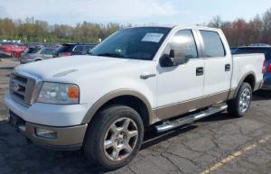 Balts Ford F-150 2005 Rīga, ar dzinēja tilpumu 5.40 L un nobraukumu 290 tūkst. km par 12000 €, foto  vietnē AUTOMOTO.COM.LV