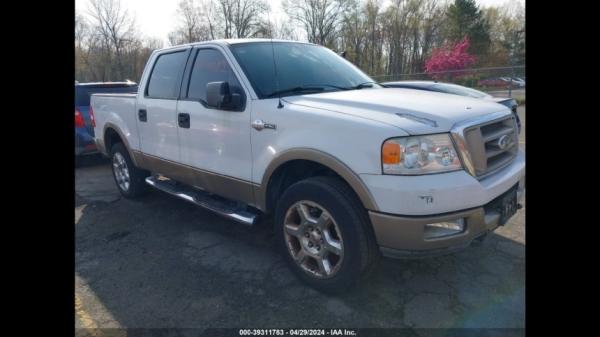 White Ford F-150 2005 in Riga, with an engine capacity of 5.40 L and mileage of 290 thousand km for 12000 €, photo 8 on AUTOMOTO.COM.LV
