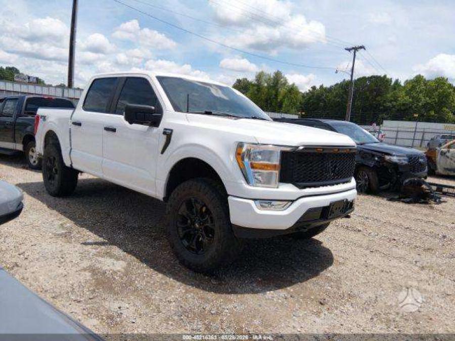 White Ford F-150 2022 in Klaipeda, with an engine capacity of 0.00 L and mileage of 113 thousand km for 10300 €, photo 1 on AUTOMOTO.COM.LV