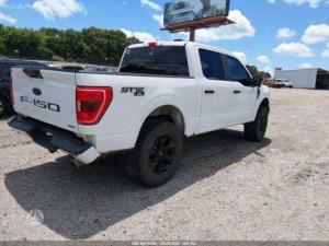 White Ford F-150 2022 in Klaipeda, with an engine capacity of 0.00 L and mileage of 113 thousand km for 10300 €, photo 5 on AUTOMOTO.COM.LV
