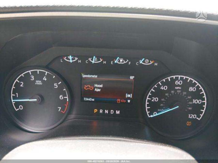 White Ford F-150 2022 in Klaipeda, with an engine capacity of 0.00 L and mileage of 113 thousand km for 10300 €, photo 8 on AUTOMOTO.COM.LV