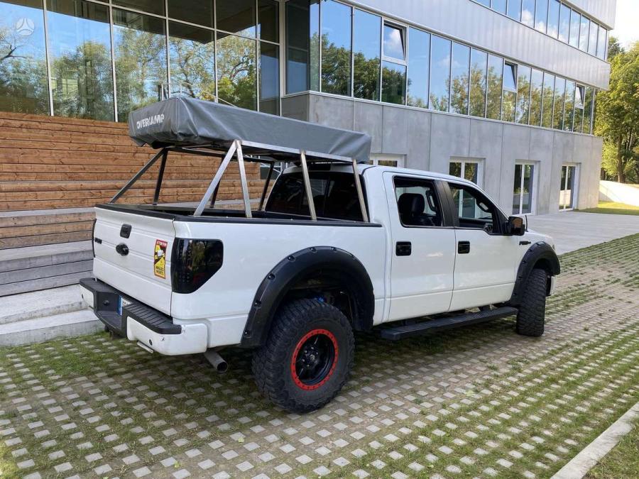 White Ford F-150 2012 in Kaunas, with an engine capacity of 5.00 L and mileage of 340 thousand km for 11900 €, photo 6 on AUTOMOTO.COM.LV