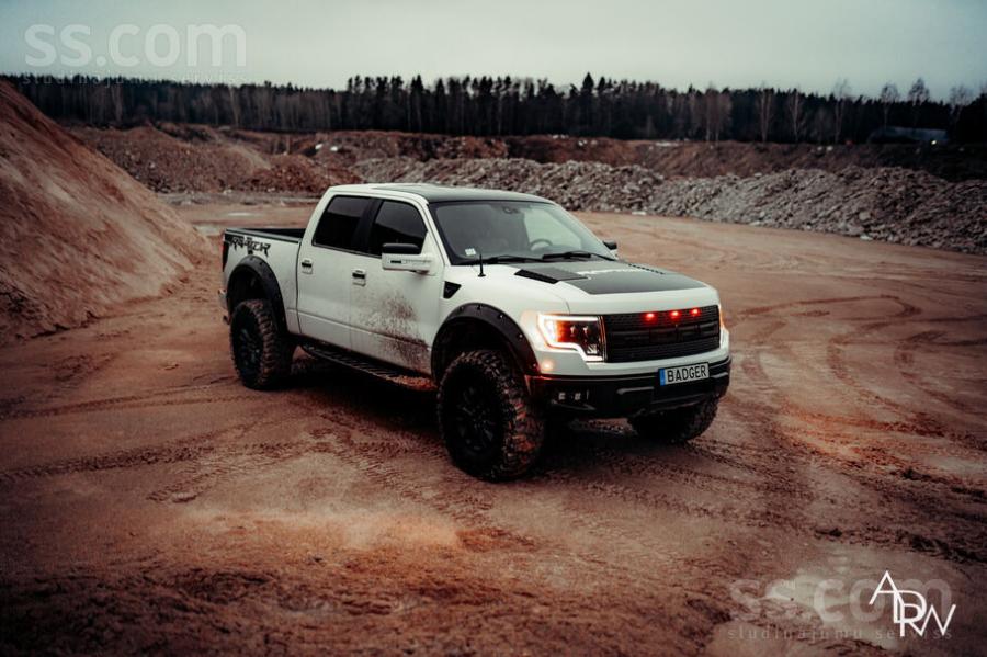 Balts Ford F-150 2013 Ogre, ar dzinēja tilpumu 6.20 L un nobraukumu 79 tūkst. km par 45000 €, foto 8 vietnē AUTOMOTO.COM.LV