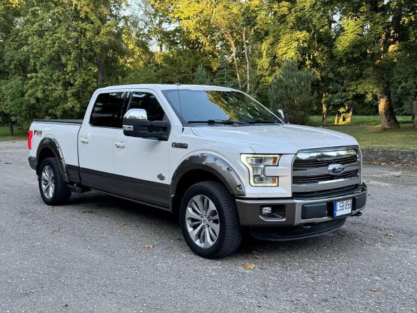 Balts Ford F-150 2015 Panevēža, ar dzinēja tilpumu 5.00 L un nobraukumu 296 tūkst. km par 22800 €, foto 2 vietnē AUTOMOTO.COM.LV