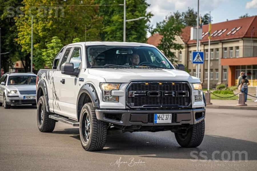 Balts Ford F-150 2015 Viļņa, ar dzinēja tilpumu 3.50 L un nobraukumu 0 tūkst. km par 15250 €, foto 7 vietnē AUTOMOTO.COM.LV