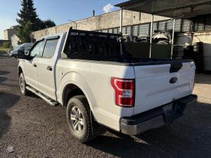 White Ford F-150 2018 in Kaunas, with an engine capacity of 4.95 L and mileage of 144 thousand km for 15500 €, photo 4 on AUTOMOTO.COM.LV