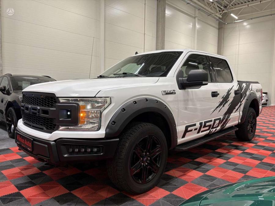 Balts Ford F-150 2019 Viļņa, ar dzinēja tilpumu 5.00 L un nobraukumu 236 tūkst. km par 23500 €, foto 1 vietnē AUTOMOTO.COM.LV
