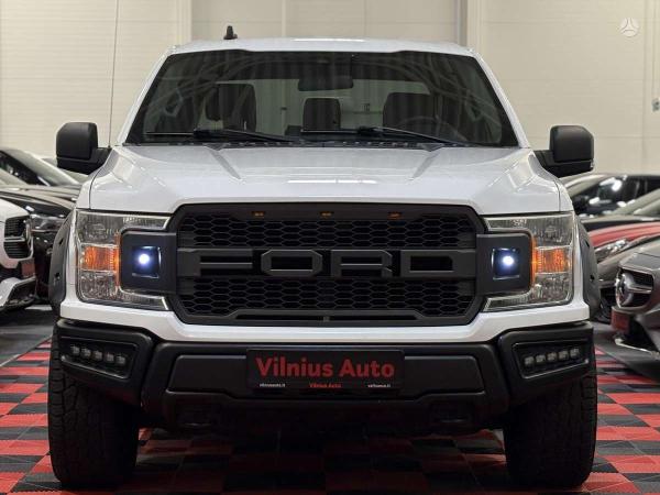 Форд Ф-150 2019 в Вильнюс на AUTOMOTO.COM.LV Белый Форд Ф-150 2019 в Вильнюс, объемом двигателя 5.00 л и пробегом 236 тыс. км за 23500 €, фото 3 на AUTOMOTO.COM.LV