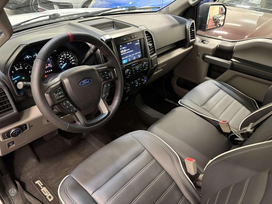Balts Ford F-150 2019 Viļņa, ar dzinēja tilpumu 5.00 L un nobraukumu 236 tūkst. km par 23500 €, foto 12 vietnē AUTOMOTO.COM.LV