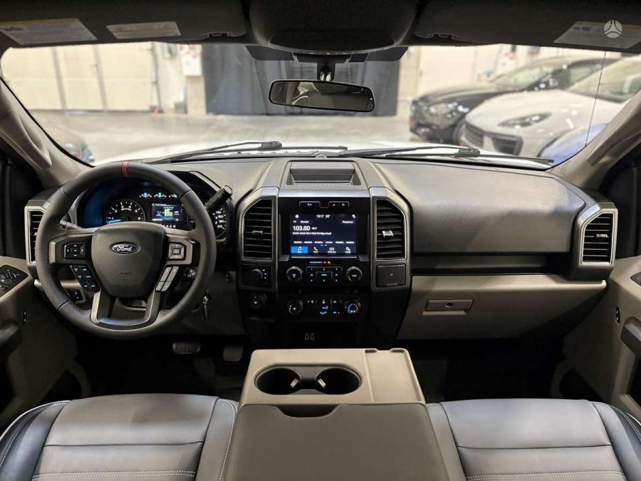 Balts Ford F-150 2019 Viļņa, ar dzinēja tilpumu 5.00 L un nobraukumu 236 tūkst. km par 23500 €, foto 19 vietnē AUTOMOTO.COM.LV