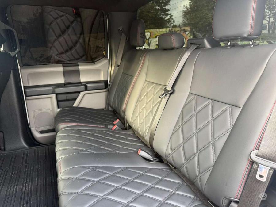 White Ford F-150 2019 in Klaipeda, with an engine capacity of 5.00 L and mileage of 176 thousand km for 22000 €, photo 20 on AUTOMOTO.COM.LV