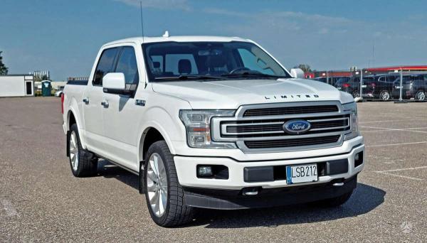 Balts Ford F-150 2020 Viļņa, ar dzinēja tilpumu 3.49 L un nobraukumu 124 tūkst. km par 51900 €, foto 3 vietnē AUTOMOTO.COM.LV